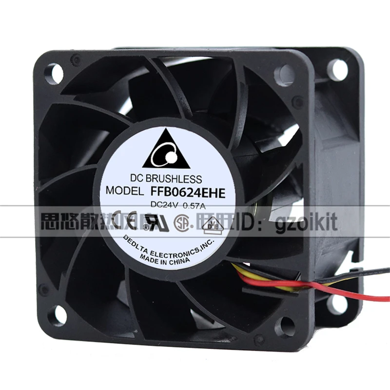 original FFB0624EHE 24V 0.57A 6CM 6038 dual Ball Server Inverter ...