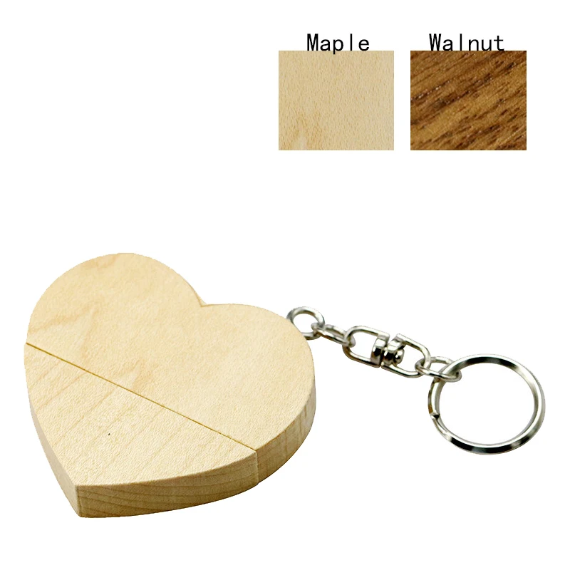 Creative-Wooden-Usb-Heart-shaped-USB-Flash-Drive-Pen-Drive-4GB-8GB ...