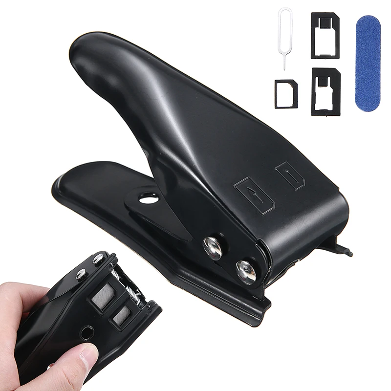 Universal Dual Nano Micro SIM Card Cutter Punch Smartphone Card ...