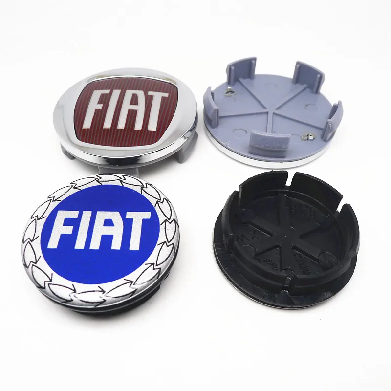 Center Caps For Rims CAOXINZI 4 Pcs Car Wheel Centre Caps For Fiat Tipo ...