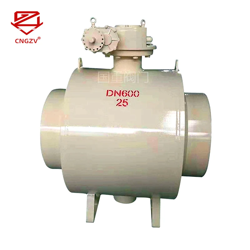CNGZV Heat Pipe Welded Ball Valves City Heating Valve Large Diameter Full Bore Welded Ball Valve ...