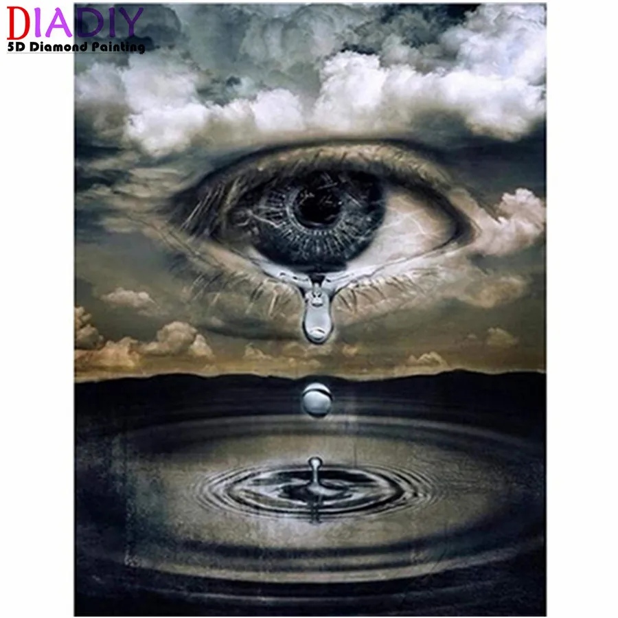 Crying Eye Painting