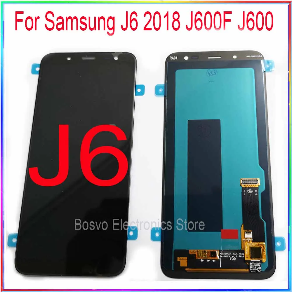 for samsung J6 2018 J600 J600F LCD Screen Display with Touch Digitizer ...