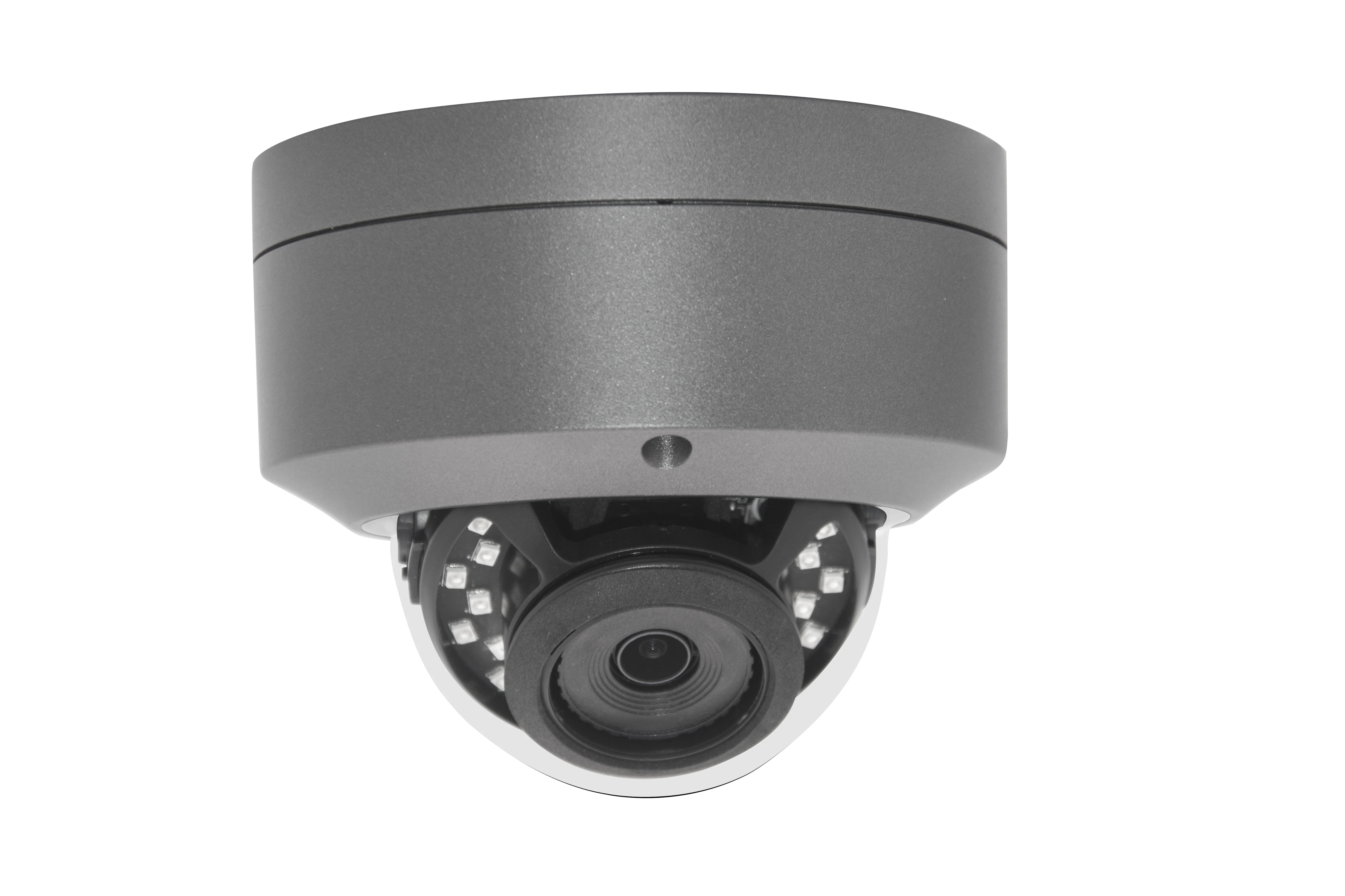5MP 25fps 30fps IK10 Vandalproof IP66 waterproof mini IP dome CCTV ...