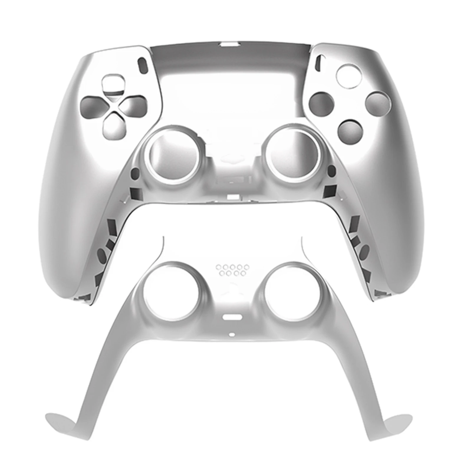 Light Grey DIY Hard Cover Shell Replacement For PS5 Handle Gamepad Dual ...