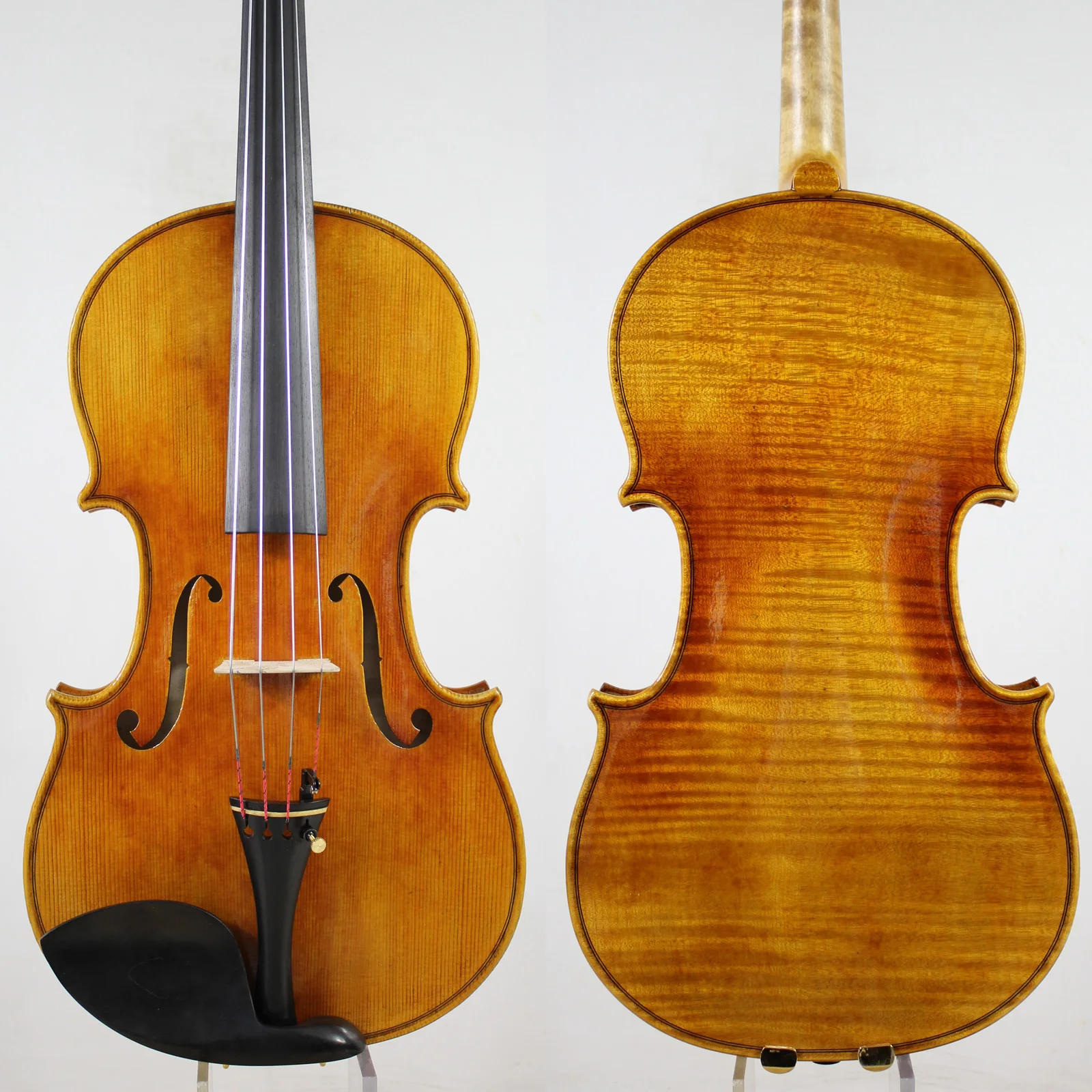 1 PC Back! A Strad Viola Copy,15 inch Master Performance! Warm Deep ...