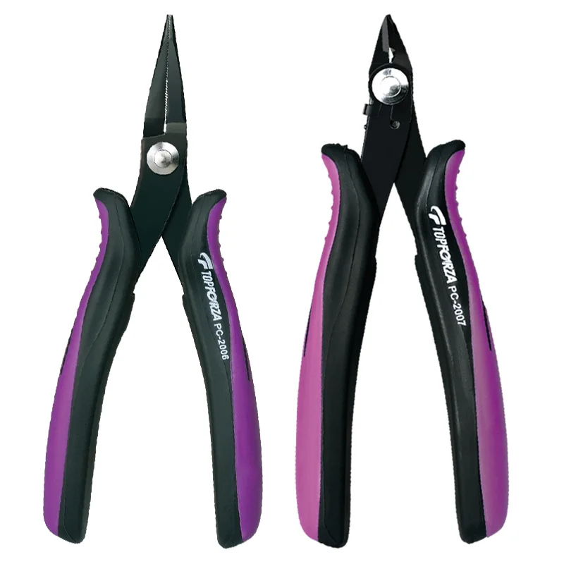 Side-Cutter-Diagonal-Cutting-Long-Nose-Pliers-Set-Needle-Nose-Snip ...