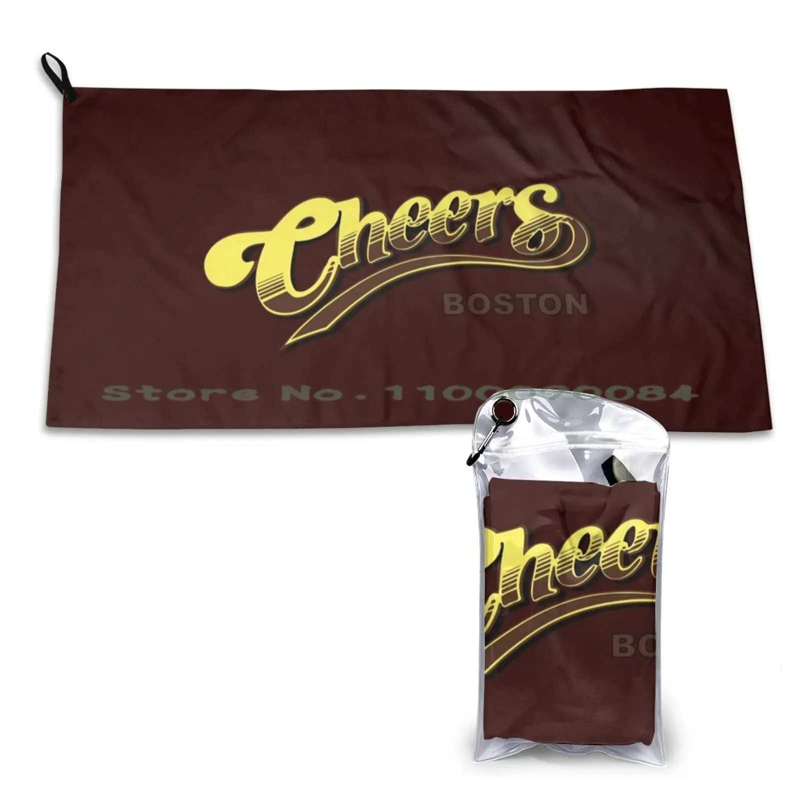 Cheers-Bar-Boston-Beer-Retro-Vintage-Quick-Dry-Towel-Gym-Sports-Bath ...
