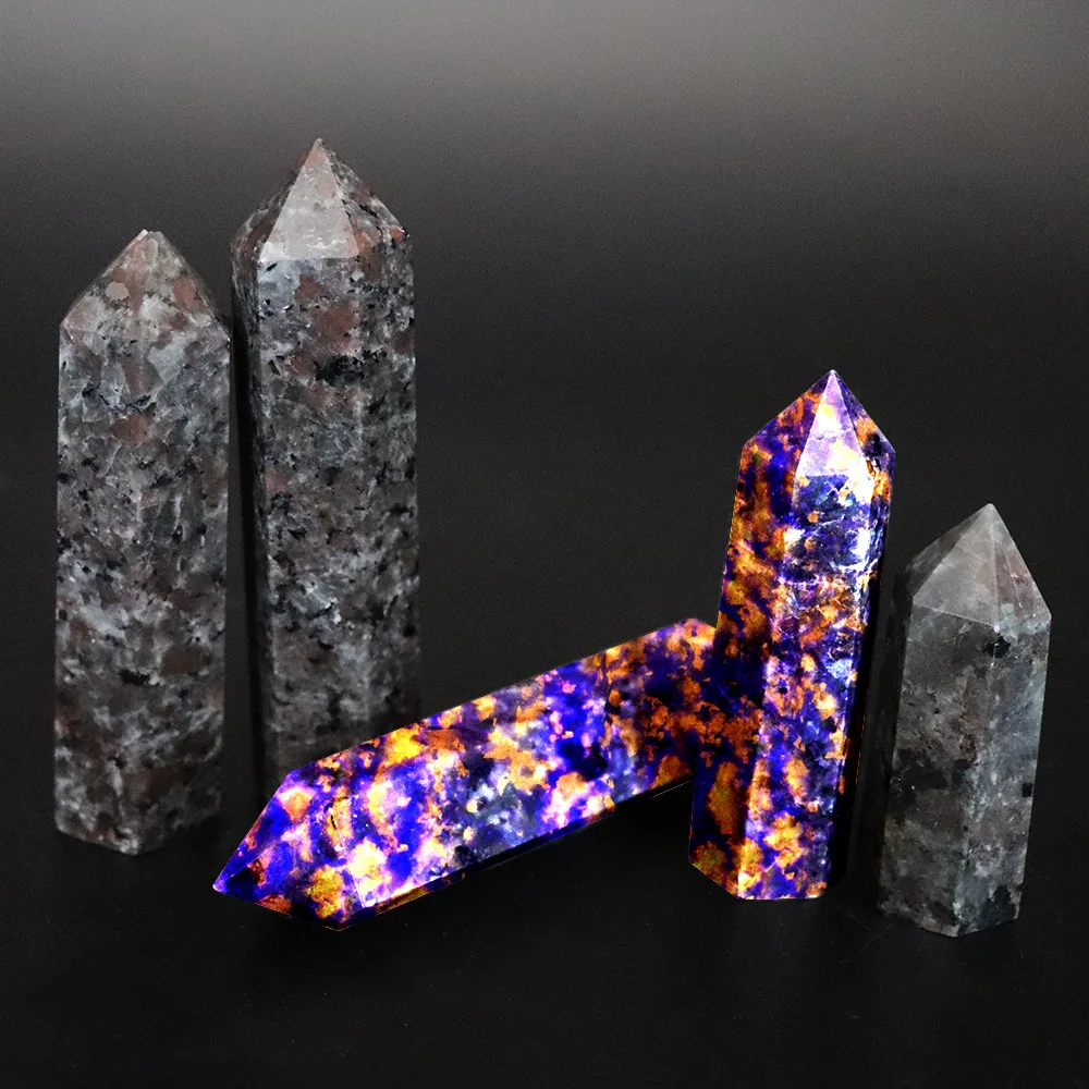 Natural Stone Crystals Tower Firestones 40-80mm Powerful Energy ...