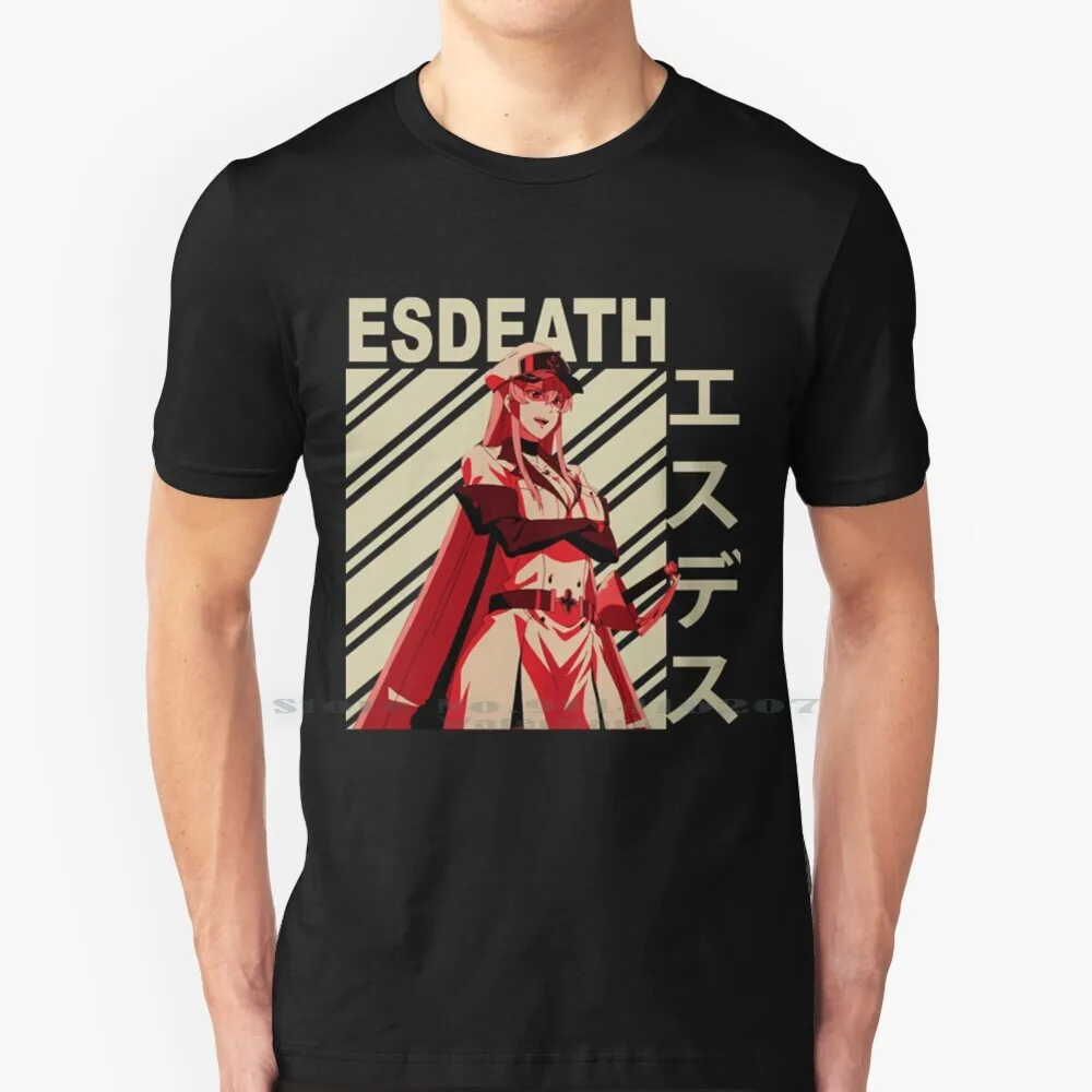 Esdeath T Shirt 100% Pure Cotton Esdeath Akame Ga Kill Anime Akame Ga ...