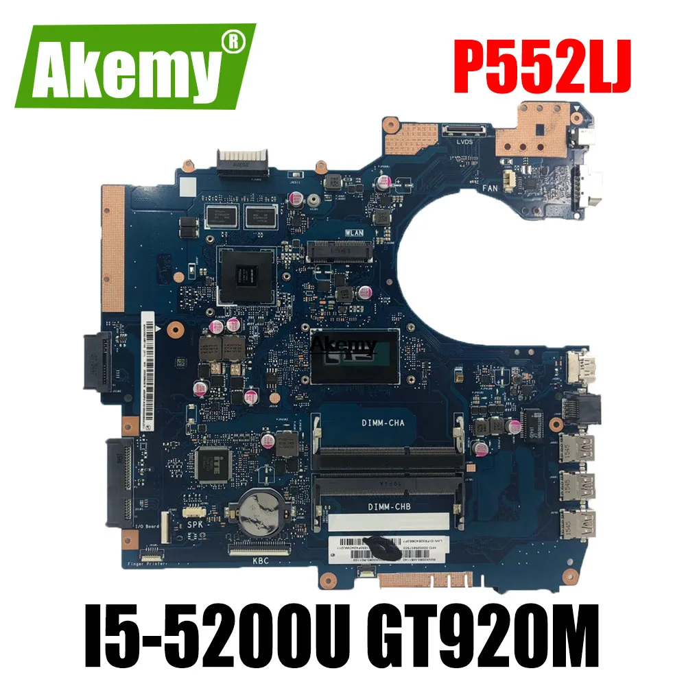 P552LA_LJ ノートパソコンのマザーボード P552LA P552LJ P552L P552 テストオリジナルマザーボード I5 ...
