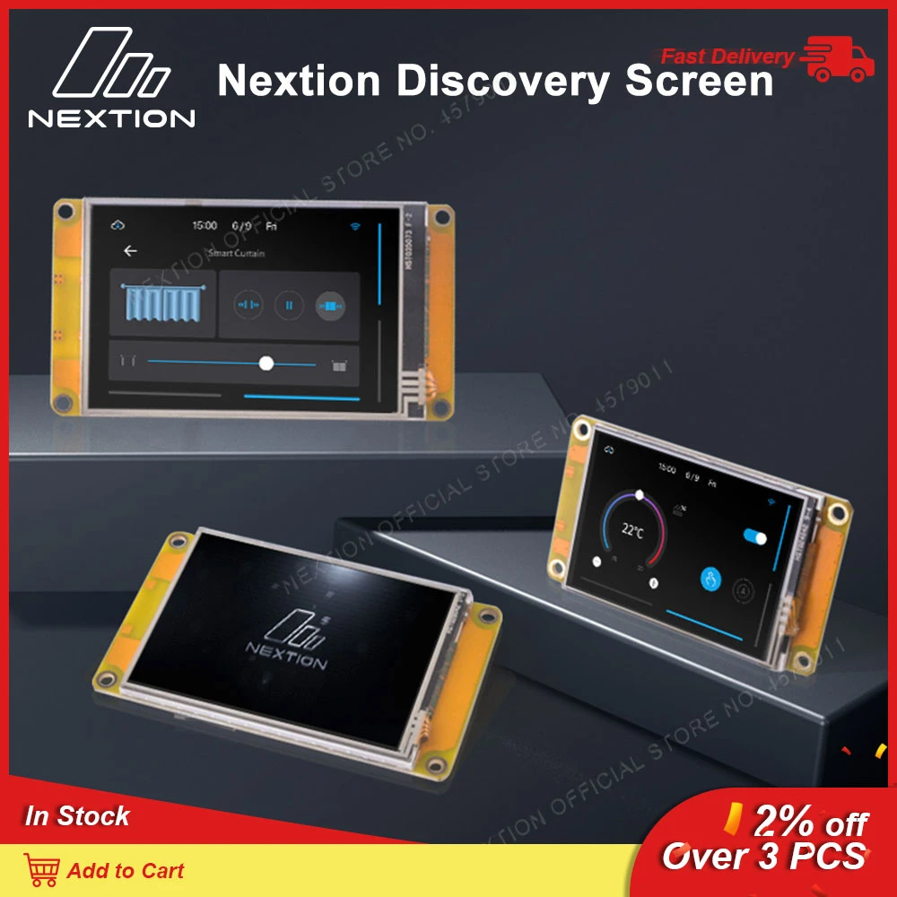 Nextion 2.4” 2.8” 3.5” Discovery Series Hmi Resistive Touch Display ...