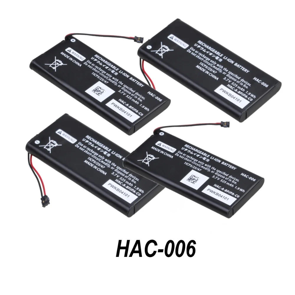 525mAh HAC 006 Battery for Nintendo Switch HAC-006 HAC-015 HAC-016 HAC ...