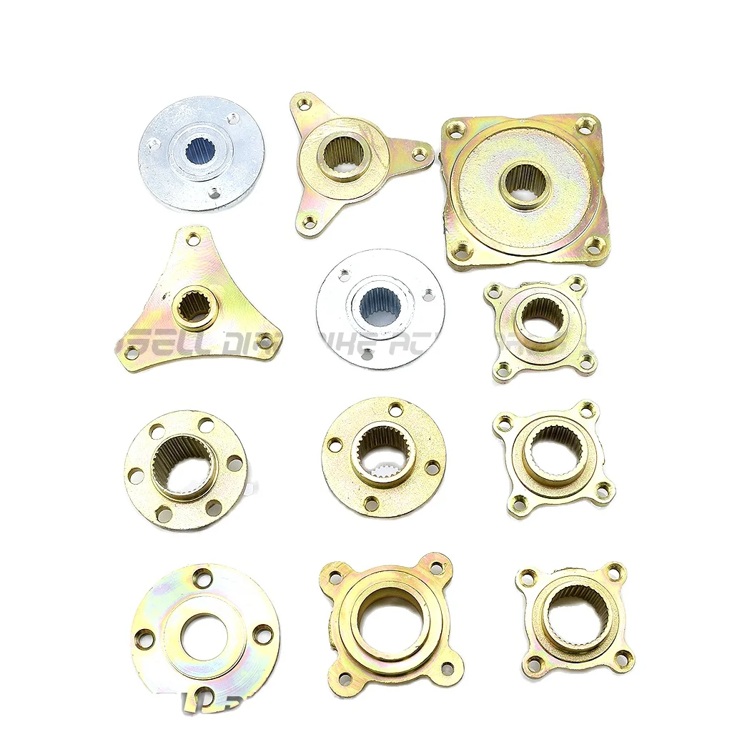 4-Stud-3-hole-Axle-17T-23T-24T-Hub-Spline-Mounting-brackets-Wheel-Hub ...