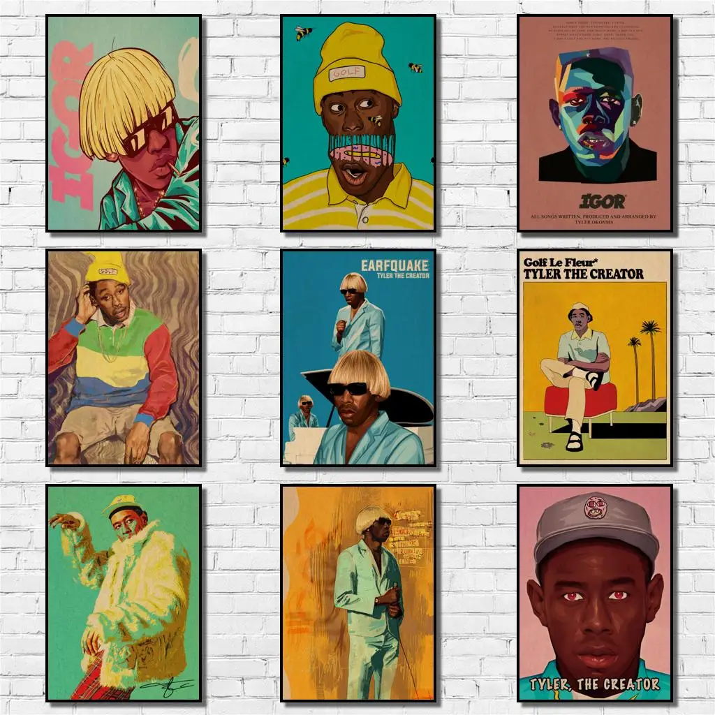 51 Designs Tyler The Creator Kraftpaper Poster Alternative Abstract Art ...