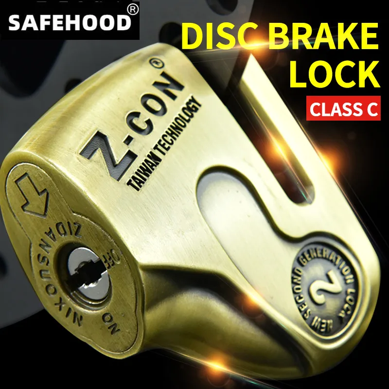 ZCON-Motorcycle-Lock-Alloy-Motorbike-Theft-Pretection-Brake-Bike-Lock ...