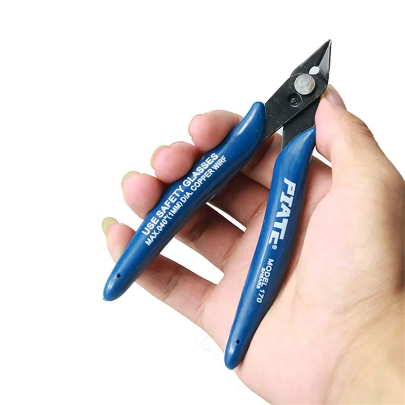 1pcs Electrical Wire Cable Cutters Cutting Side Snips Flush Pliers ...