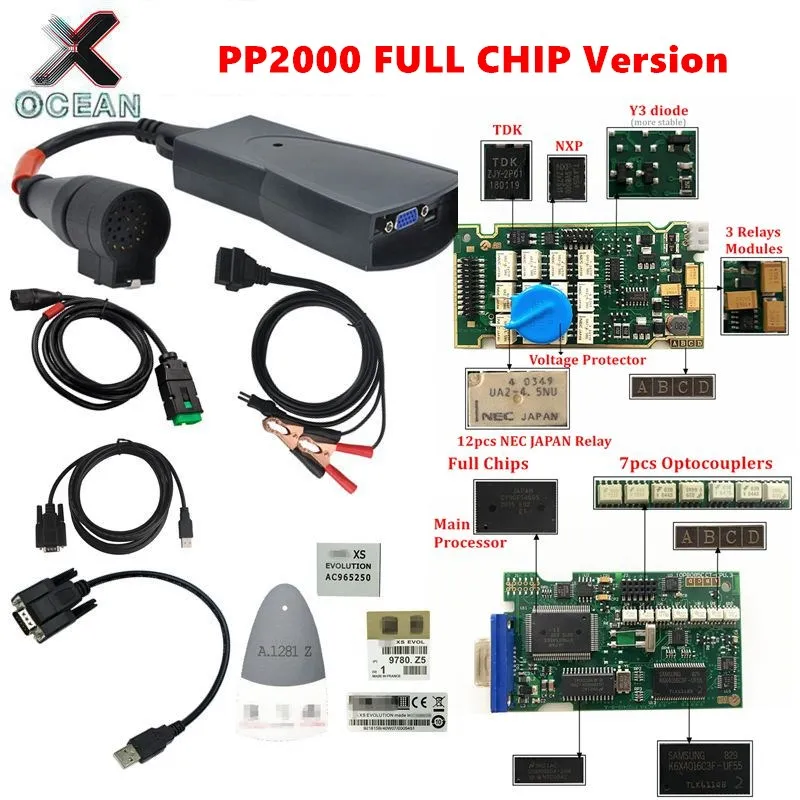 Lexia-3-PP2000-V8-55-Full-Chip-For-Citroen-Peugeot-Scanning-OBD2 ...