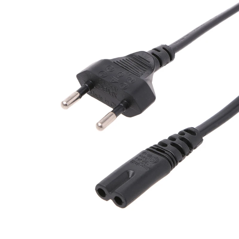 2-Prong-Pin-AC-EU-Power-Supply-Cable-Lead-Wire-Power-Cord-For-Desktop ...