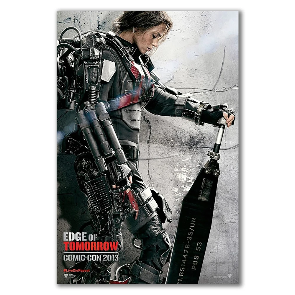Edge Of Tomorrow Emily Blunt Victory Poster