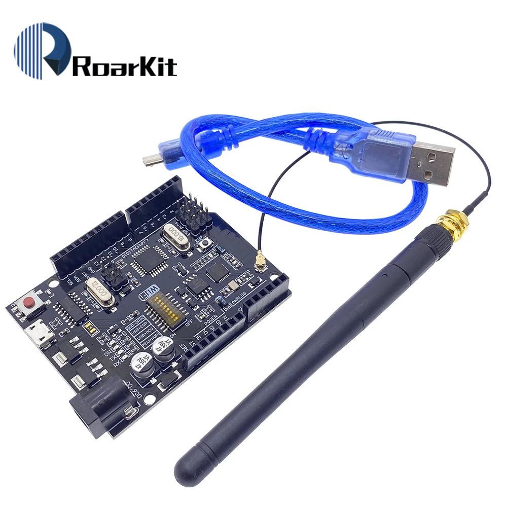 Uno-R3-Wifi-ATmega328P-ESP8266-32Mb-Geheugen-USB-TTL-CH340G-Voor ...