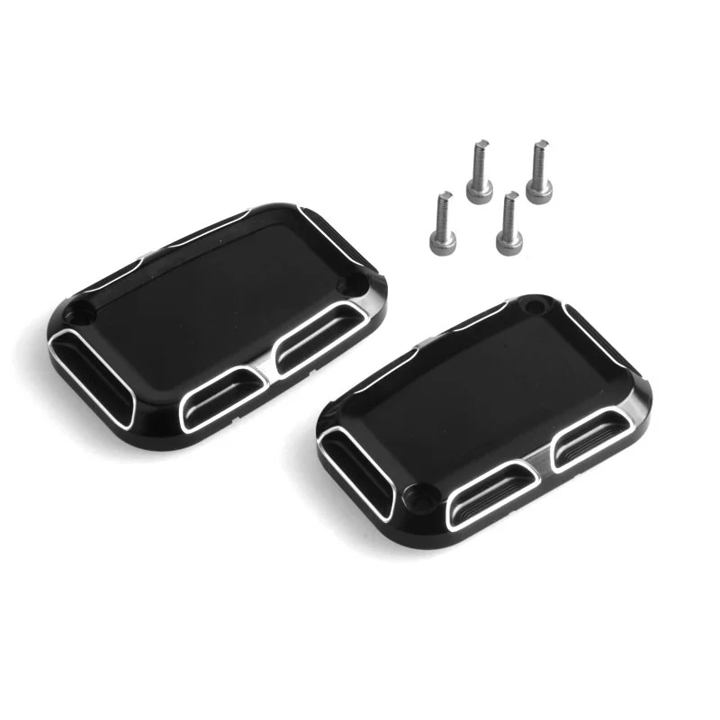 Motorcycle Brake Master Cylinder Cover For Touring Road King Ultra Tri ...