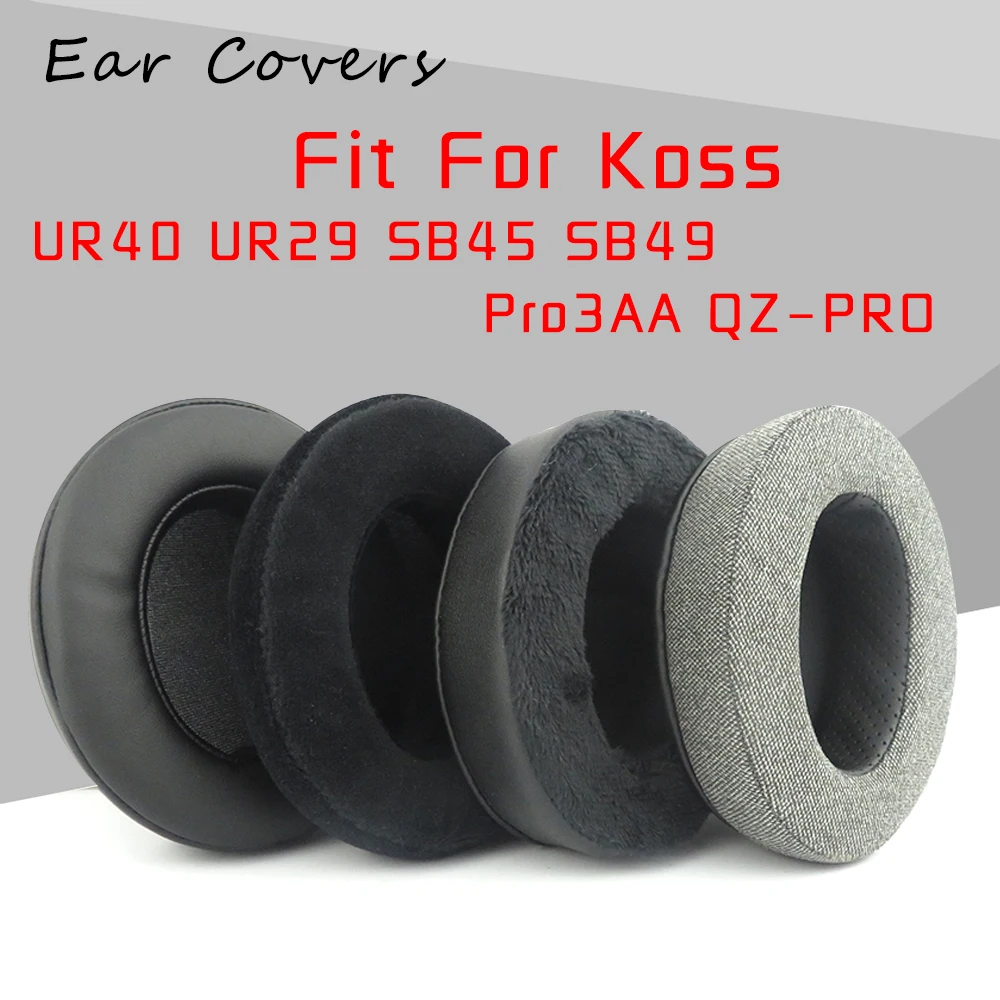 Earpads-For-Koss-UR40-UR29-Pro3aa-SB45-SB49-QZ-PRO-Headphone-Velour-Ear ...