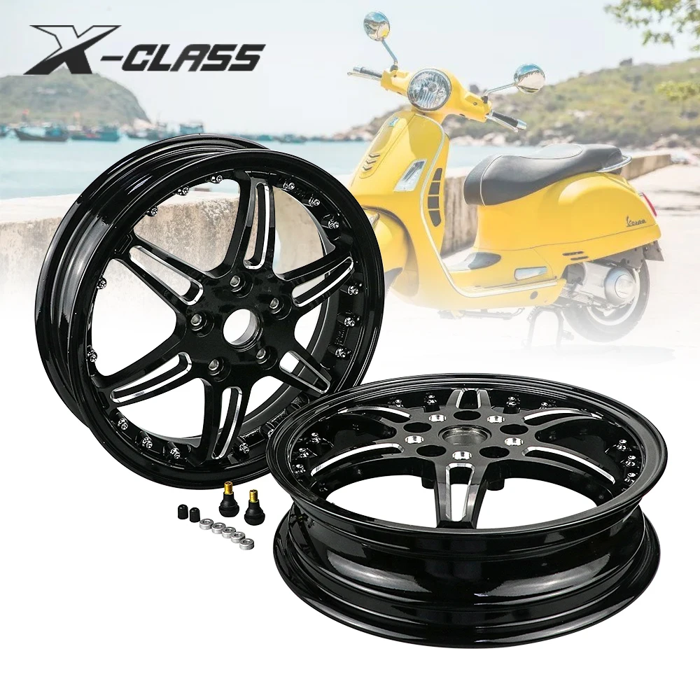 For VESPA GTS 250 300 GTV 300 Motorcycle Wheel Rims Front Rear Wheel ...