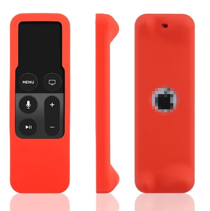 For Apple TV 4 Remote Control Cover Soft Silicone Protective Case Skin ...