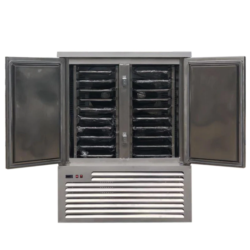 650l Low Noise Chiller Blast Chiller And Freezer For Potato Meat Food ...