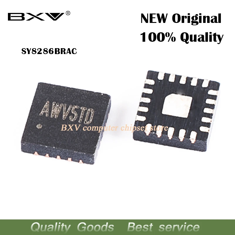 5pcs SY8286BRAC SY8286B AWV5QB AWV5BB AWV5JA AWV QFN new original ...