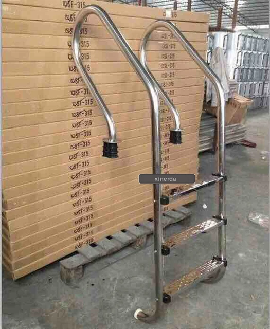 SF-315 155cm Height 304 Stainless Steel 3 Step In-Ground Swimming Pool ...