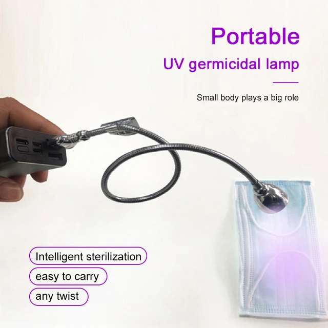 UV Germicidal Portable Ultraviolet LED Lamp