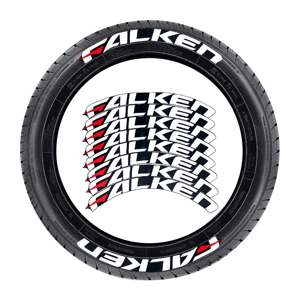 3D-Car-Wheel-Tuning-Permanent-Rubber-Conjoined-Lettering-Stickers-for ...