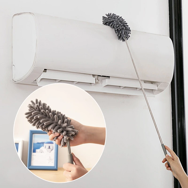Extensible Stick Duster Removes Catches Sofa Dust Furniture Clean Up ...
