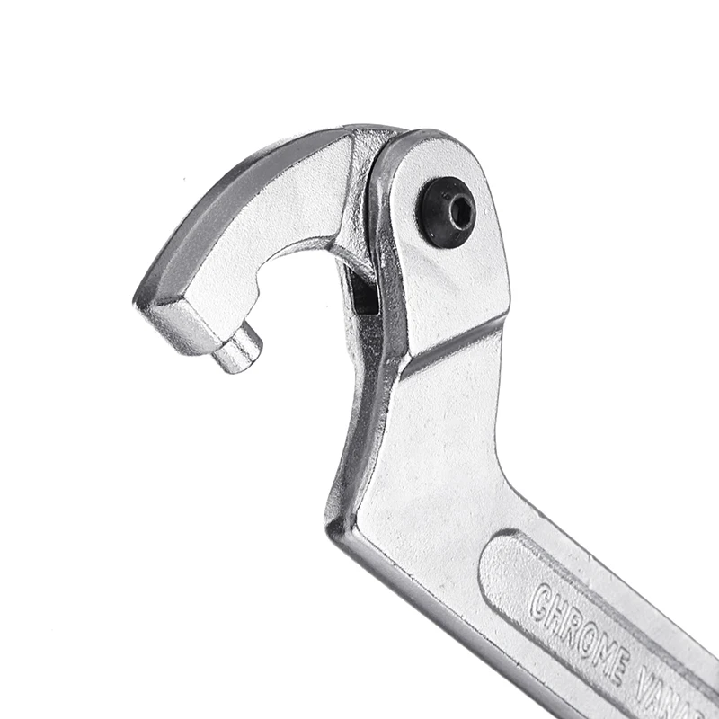 8" Adjustable Hook Wrench C Spanner Tool Motorcycle Suspension Spring ...
