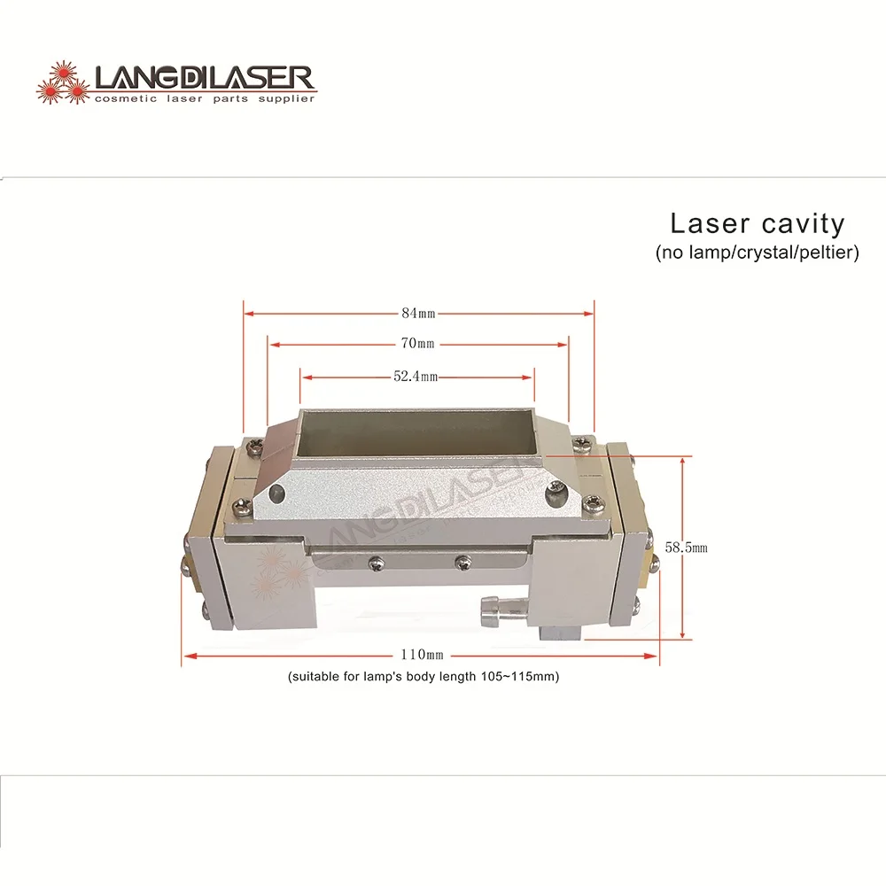 IPL hand piece cavity , SHR hand piece cavity part,for diameter 7mm ...