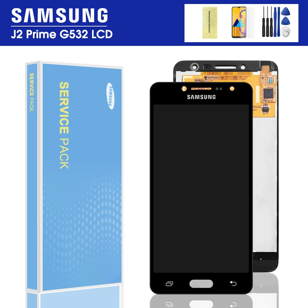 Pantalla LCD para Samsung Galaxy J2 Prime, montaje de digitalizador con ...