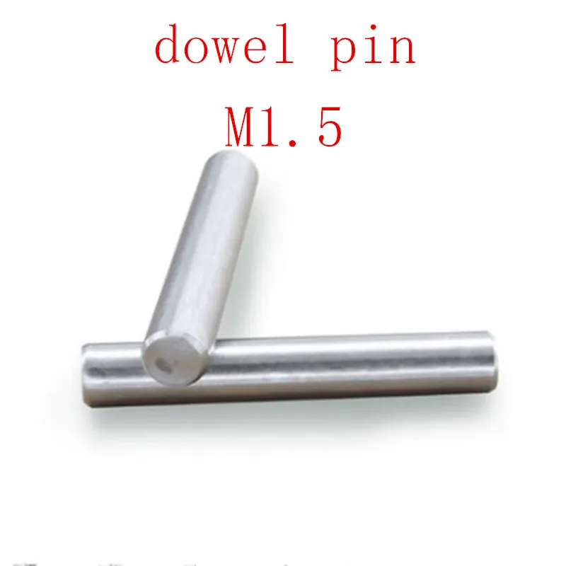 50pcs M1.5*4/5/6/8/10/12/14/16/20/25/30 Parallel Pins Dowel Pins GB119 ...