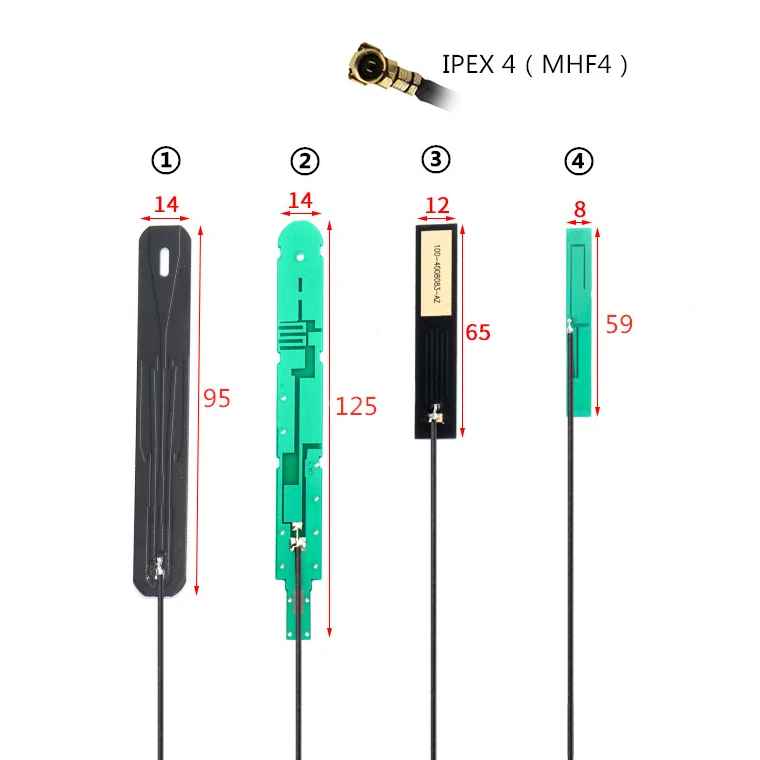700-2700mhz 8dbi Ipex4 Mhf4 Pcb Antenna Ipex Internal Pcb Antenna For ...