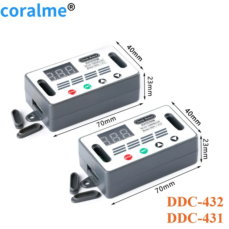 DDC 431 DC 5V 30V 디지털 디스플레이 시간 릴레이 모듈 지연 릴레이 타이머 제어 스위치 전압 제어 DDC 432 ...