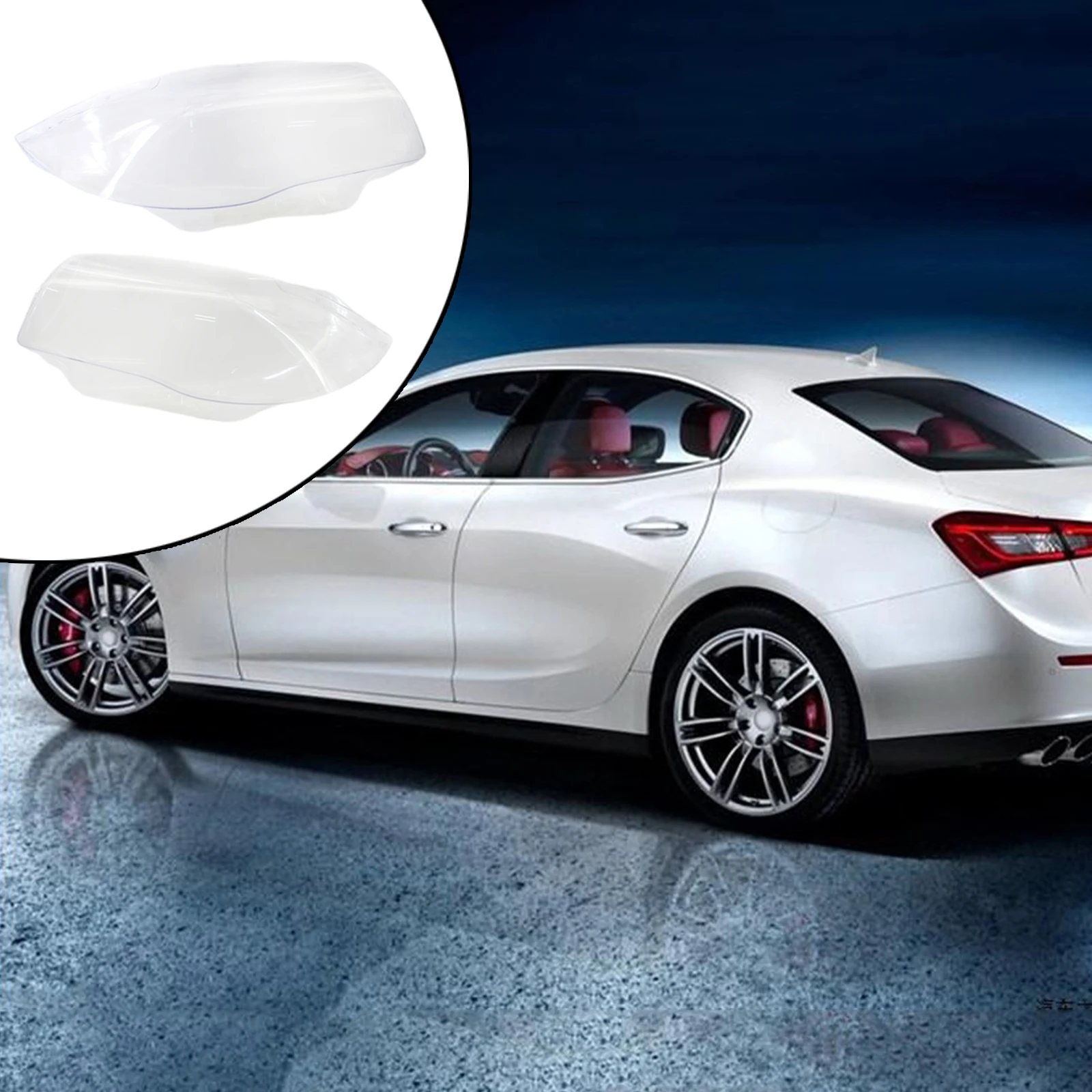 Headlight Headlamp Lens Cover For Bmw E81 E82 E87 E88 63117181290 ...
