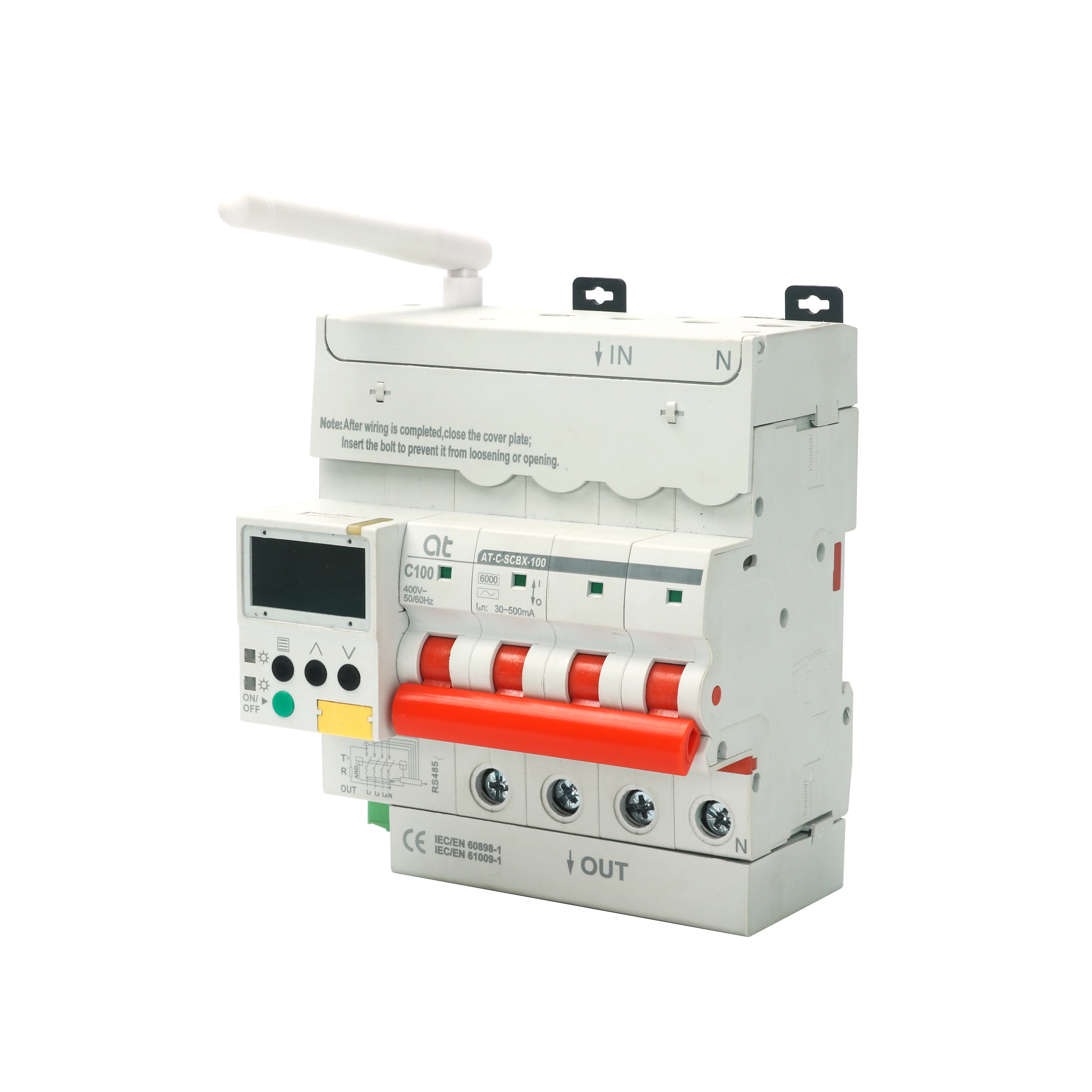 4P 485 WIFI Circuit Breaker PC control Tuya Timer Remote Control ...