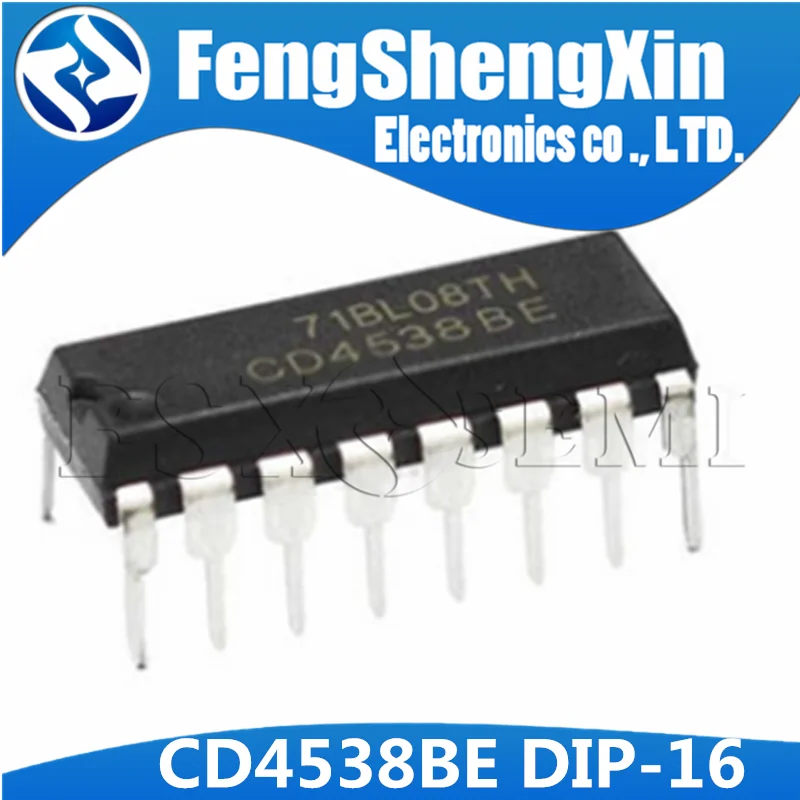 10pcs/lot CD4538 CD4538BE HEF4538BP DIP 16 Logic IC|Integrated Circuits| - AliExpress