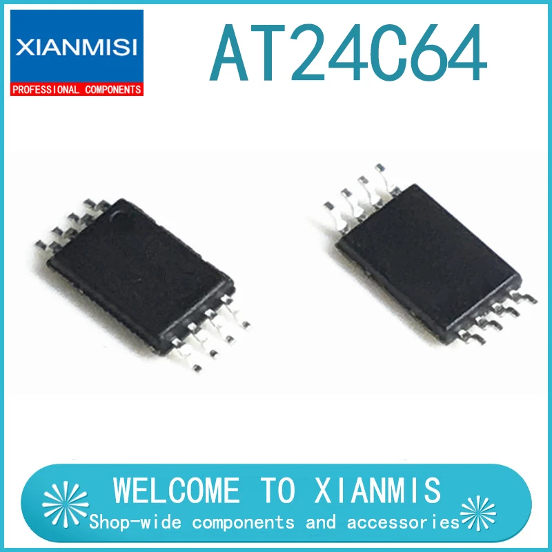 10pcs-AT24C64-K24C64-10TU-10TI-2-7-TSSOP8-24C64A.jpg
