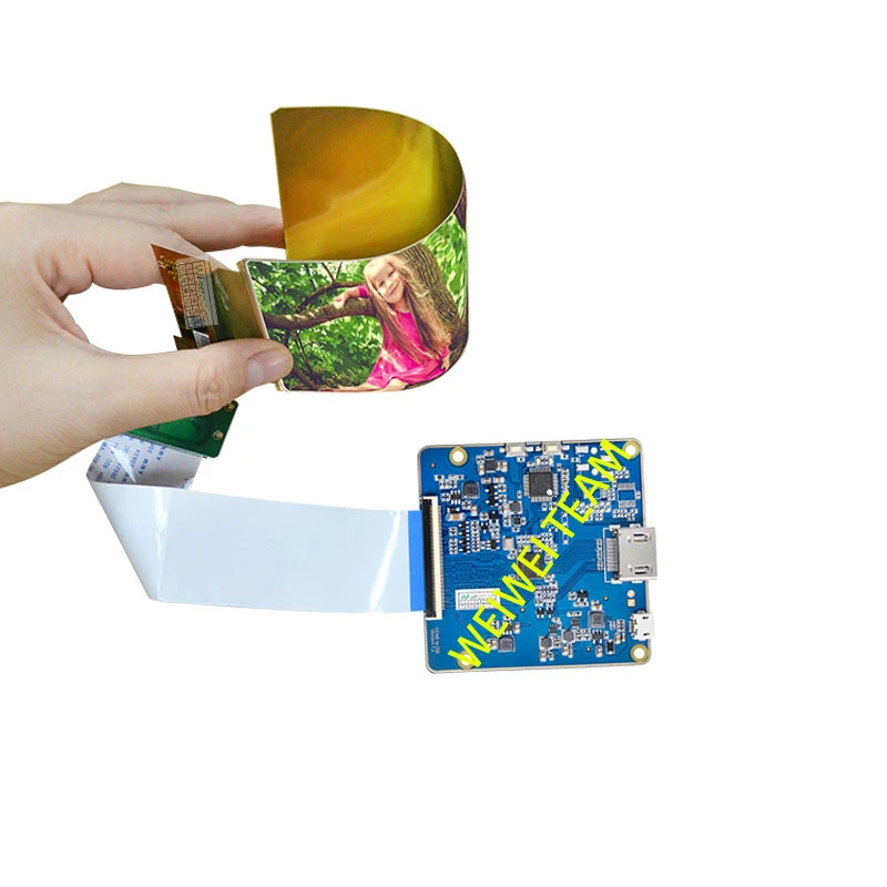 Flexible Oled Display 6 Inch 2160x1080 High Resolution Amoled Screen ...
