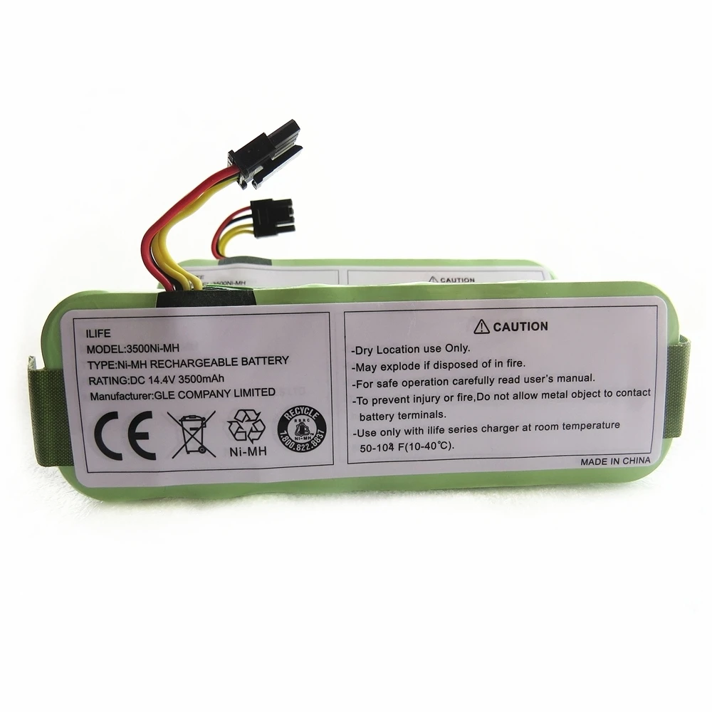 14.4V 3500mAh Battery for Panda X500 X580 X600 Vacuum Clean Robot ...
