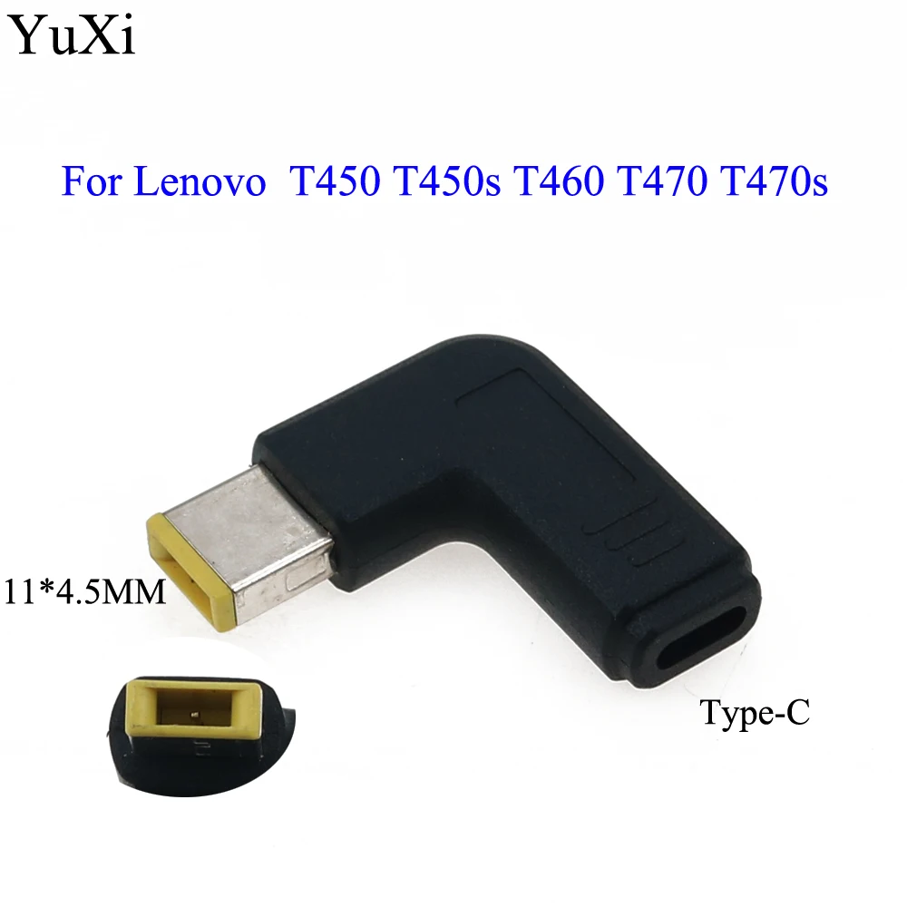 USB-Type-C-Female-to-Square-Male-Plug-Dc-Power-Adapter-Converter-Laptop ...