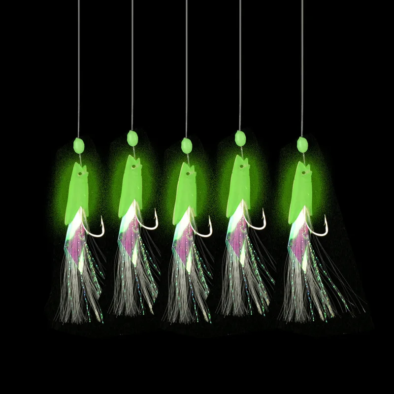 3-Packs-lot-High-Carbon-Steel-Fishhook-with-Luminous-Fishing-Beads ...