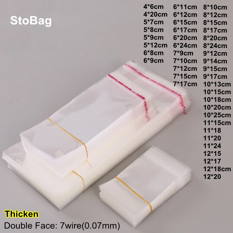 StoBag-Thicken-Self-Adhesive-Opp-Bag-Transparent-Gift-Candy-Jewelry-Storage-Wraping-Packaging ...